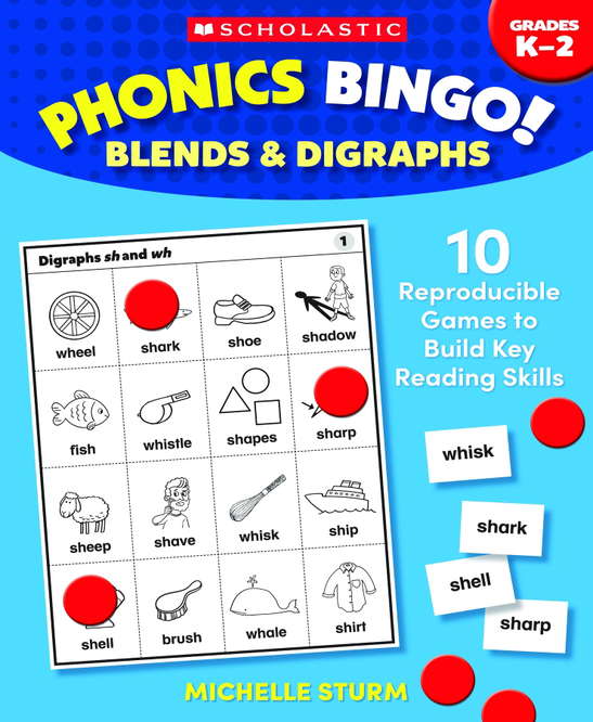 Phonics Bingo!: Blends & Digraphs