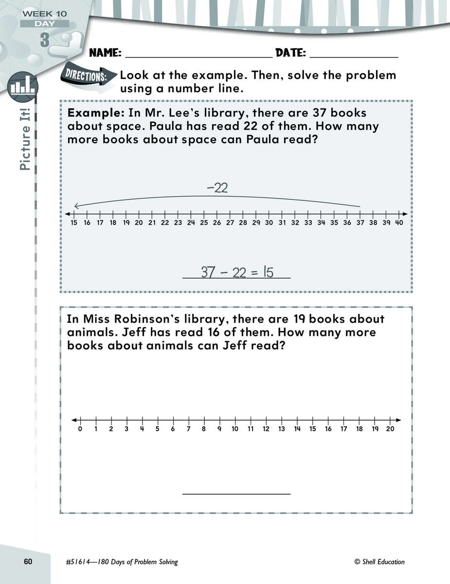 180 Days of Problem Solving for Second Grade SEP51614